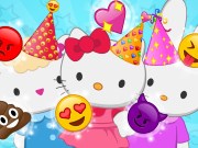 Hello Kitty Emojify My Party - ColorGirlGames.com