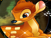 Bambi Spot the Numbers - ColorGirlGames.com